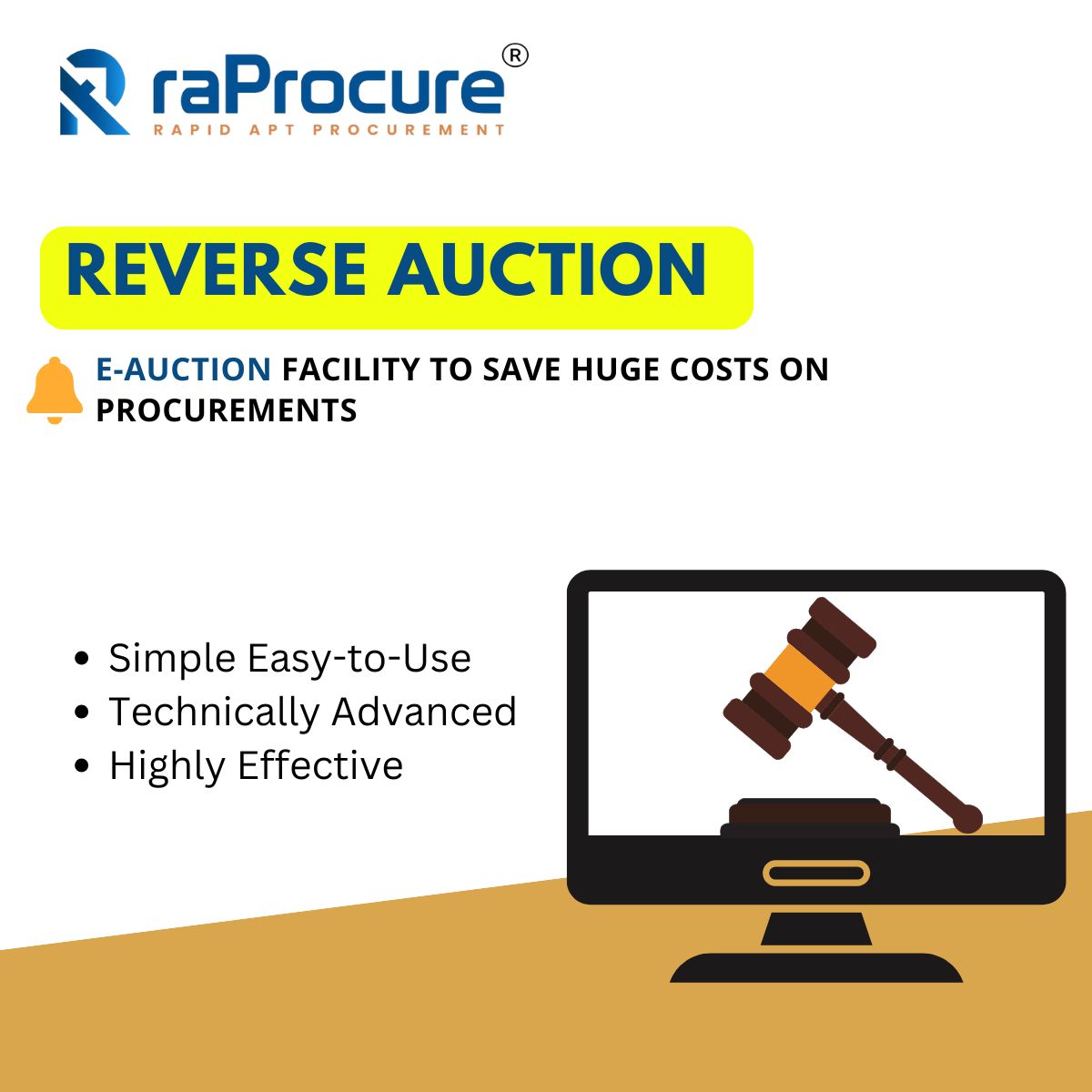 raProcure: Ensuring Fair Procurement with Reverse E-Auction - Raprocure